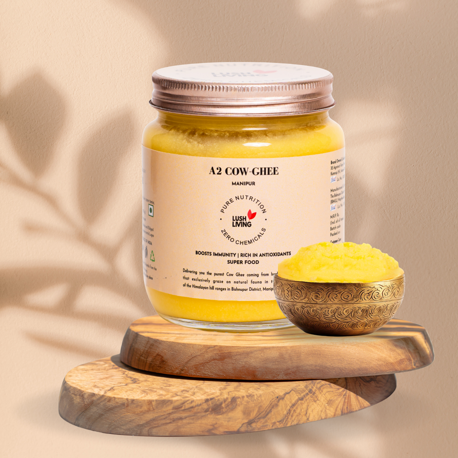 Buy Pure Cow Ghee Online in India | Lush Living